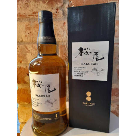 Sakurao Single Malt Japanese Whisky 0,7/43% - ELITA Alkohole Świata