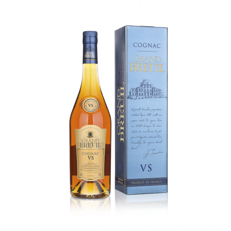Grand Breuil V.S Cognac w kartoniku 0,7vol 40% - ELITA Alkohole Świata