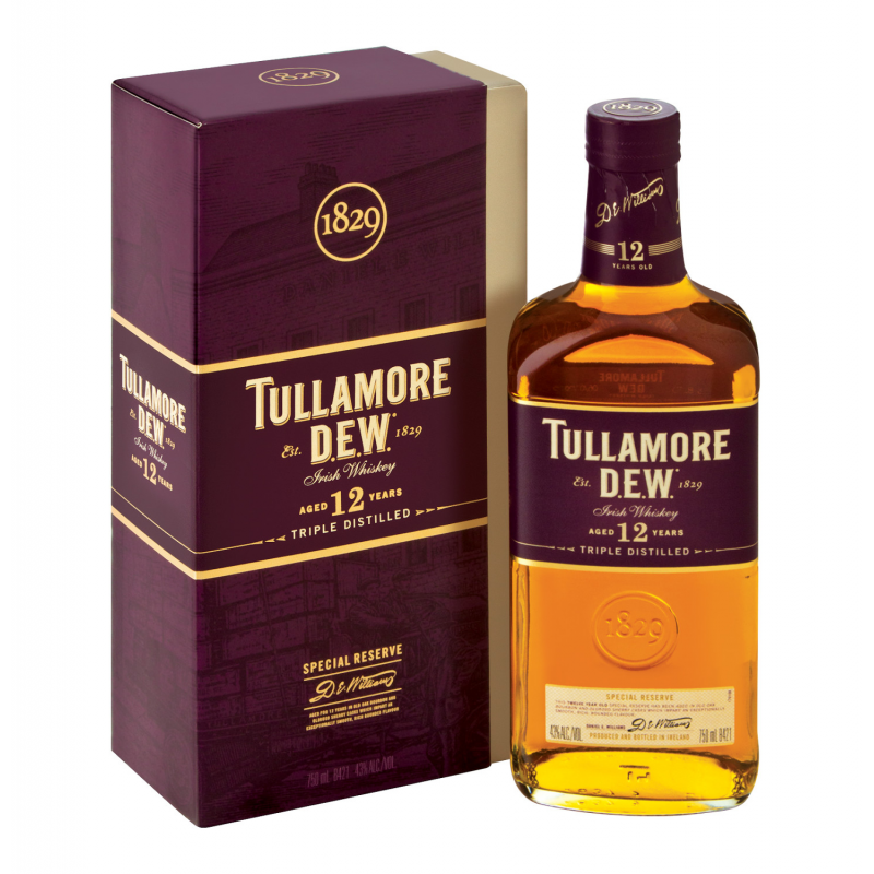 Tullamore D.E.W. 12 YO Specjal Reserve 0,7l 40% vol - ELITA Alkohole Świata